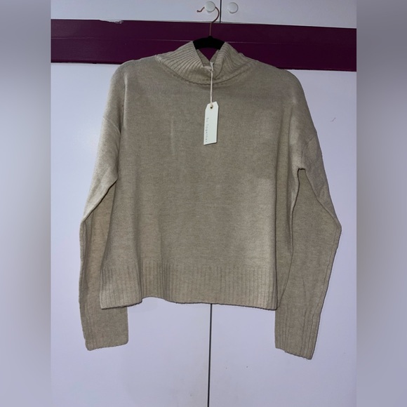By Together | Sweaters | Brand New By Together Beige Turtleneck Sweater ...